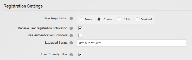 Configuring A Custom Registration Form